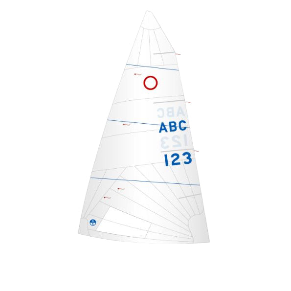 North Sails O-Jolle Großsegel 'MNR-1' – AquaEquip.de